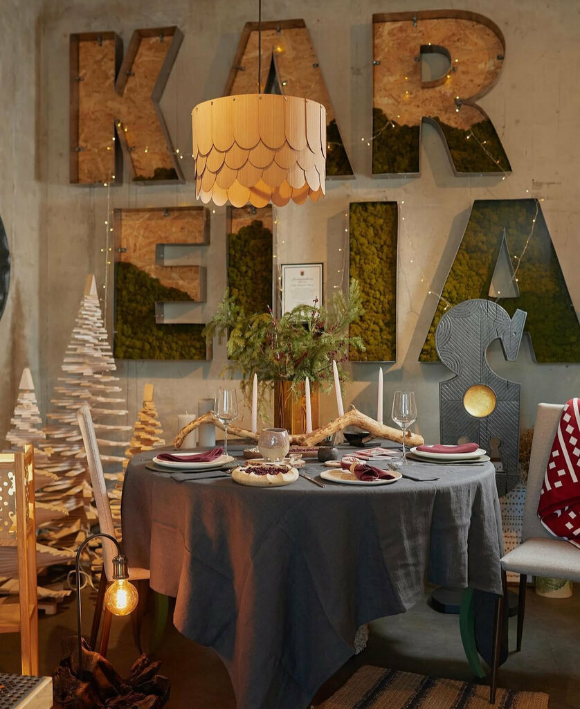 i̇ç dekorasyon ürünleri Karelian design, Petrozavodsk, foto