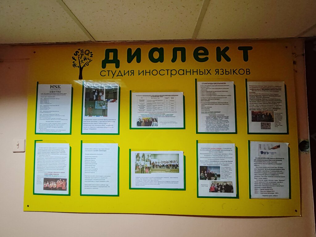 Yabancı dil kursları Studiya inostrannykh yazykov Dialekt, Tynda, foto