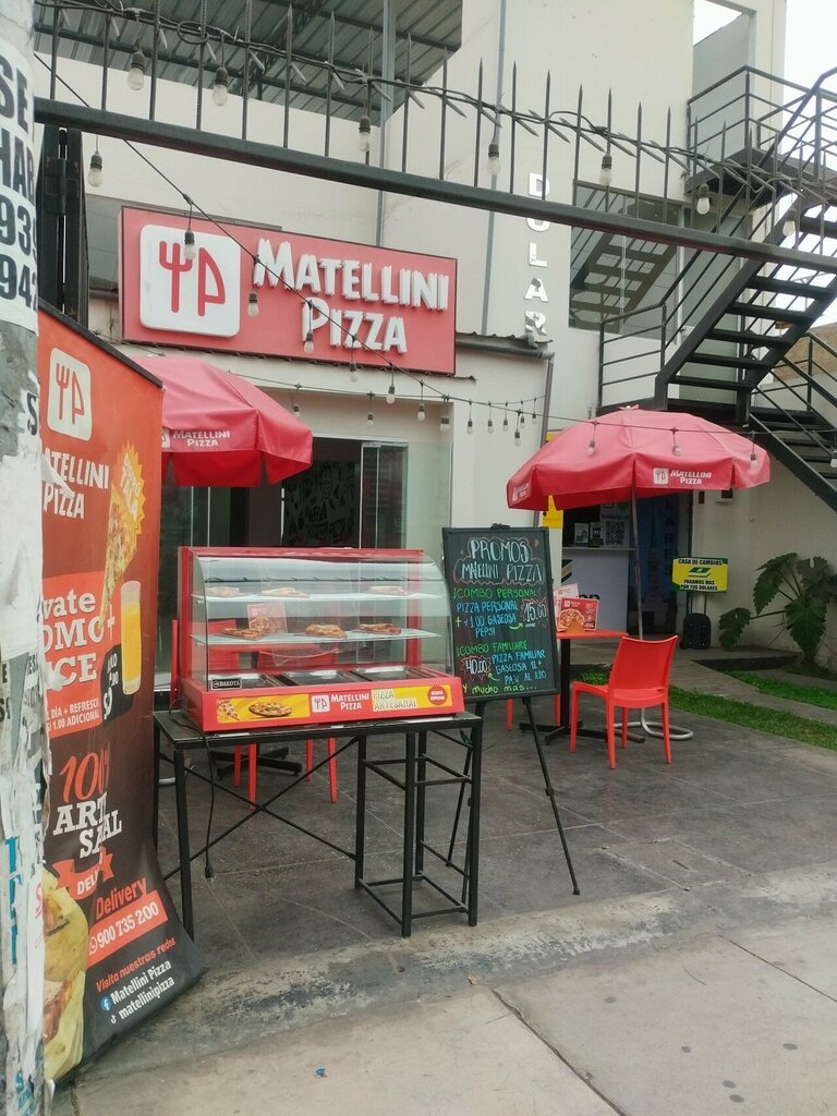 Kafe Matellini Pizza, Lima, foto