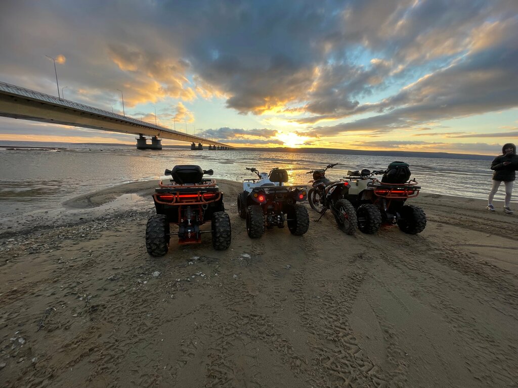 Kiralama noktası Kvadro Volga, Samarskaya oblastı, foto