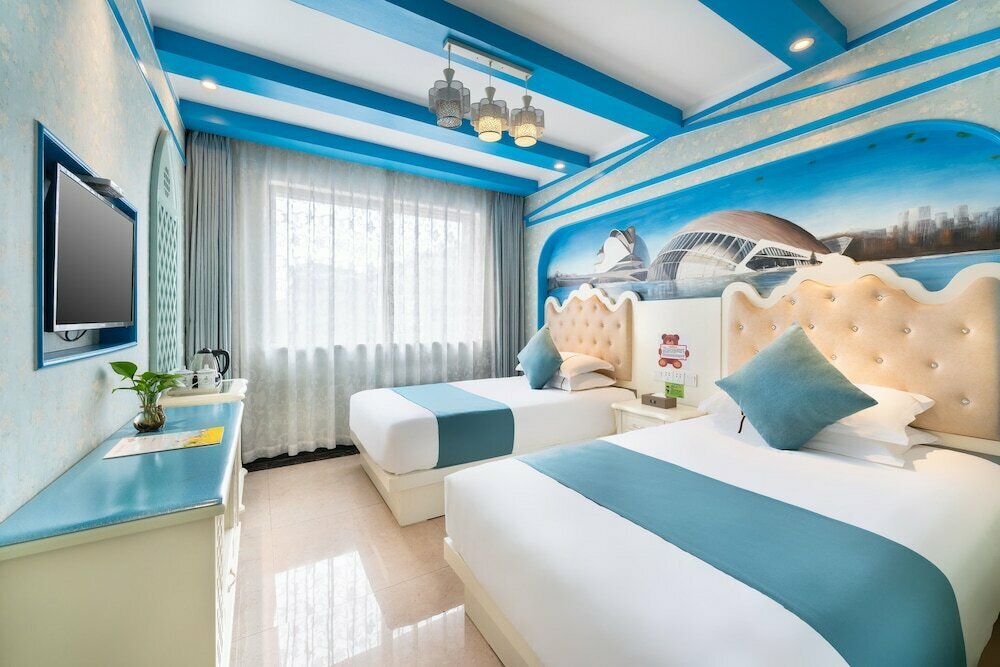 Otel Yiwu Baide Theme Hotel, Yiwu, foto