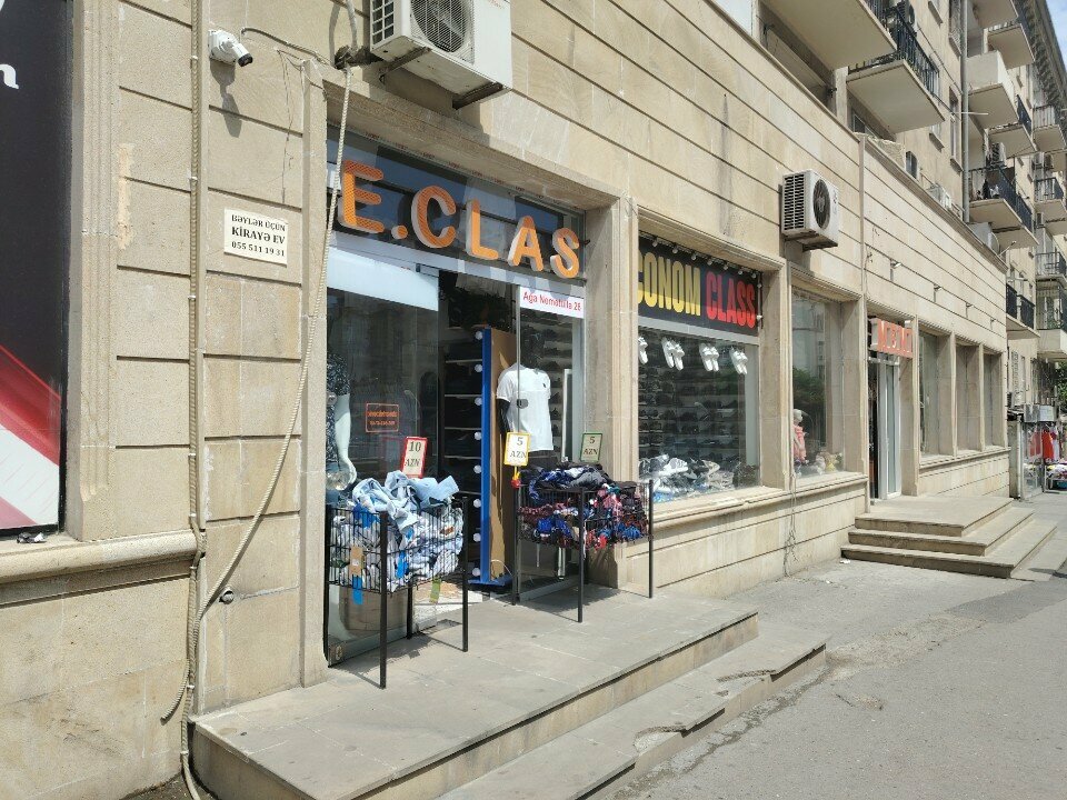 Giyim mağazası E-class geyim, Bakü, foto