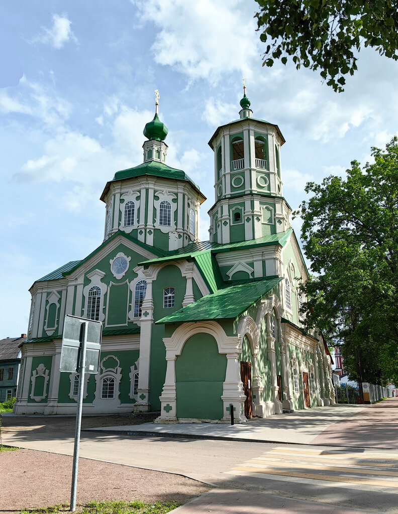 Ortodoks kiliseleri Bogoyavleniya Gospodnya Church, Toropets, foto