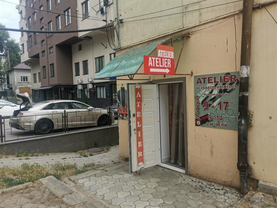 Kıyafet tamiri Atelier, Kişinev, foto