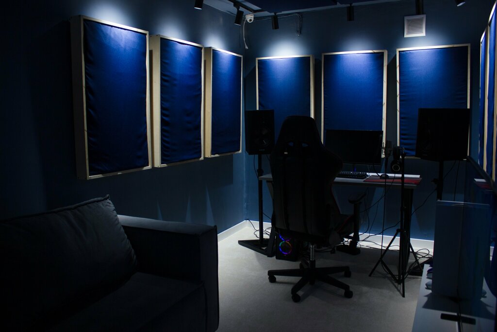 Ses kayıt stüdyoları Ruffme Records, Saint‑Petersburg, foto