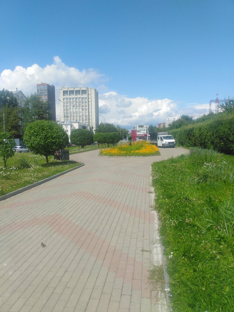 Kültür ve eğlence parkları сквер Генерала Грачева, Yekaterinburg, foto
