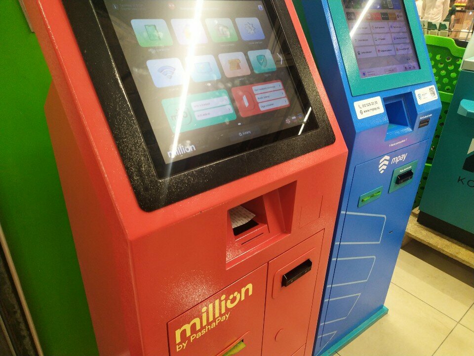 Ödeme terminali Million, Bakü, foto