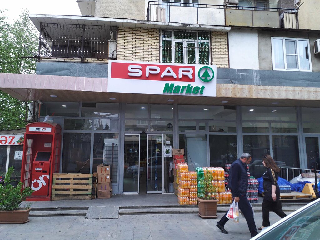 Market Spar market, Bakü, foto