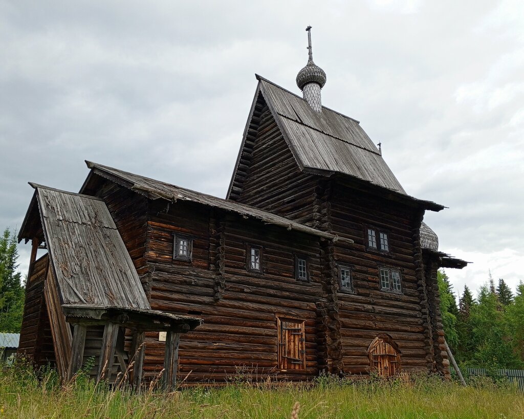 Ortodoks kiliseleri Nativity Church, Permski krayı, foto