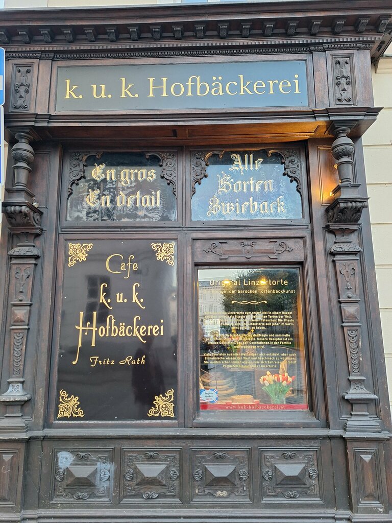 Ekmek fırını K. U. K. Hofbäckerei, Linz, foto