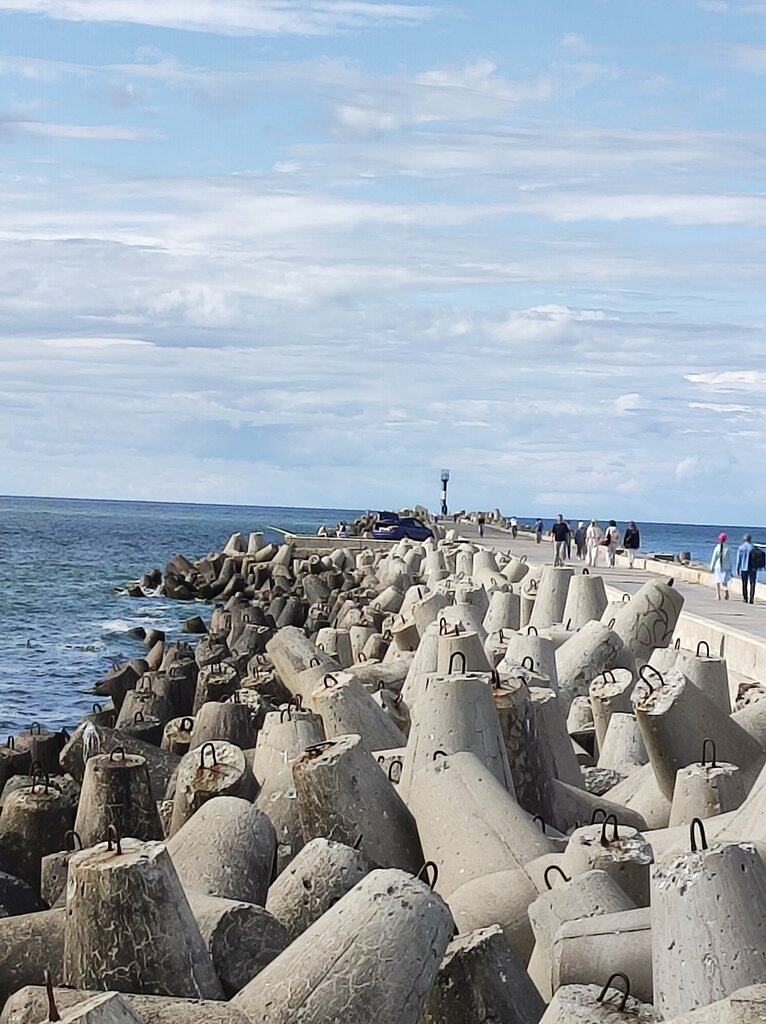 Dağ zirvesi Мыс Тихий, Baltiysk, foto
