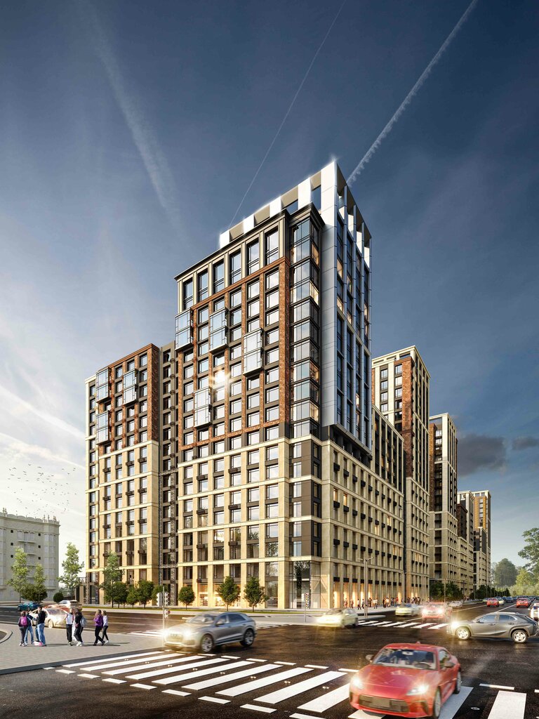 Konut blokları Garden View-3, Astana, foto