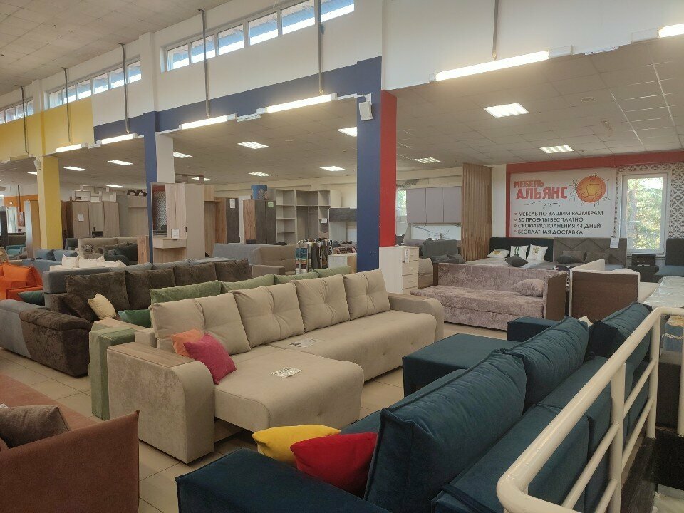 Mobilya mağazaları Mebel-Alyans, Angarsk, foto
