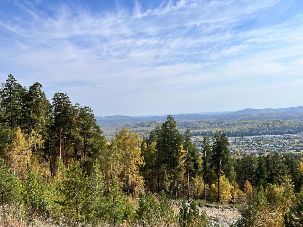 Dağ zirvesi Гора Маук 573 метров, Çeliabinskaya oblastı, foto