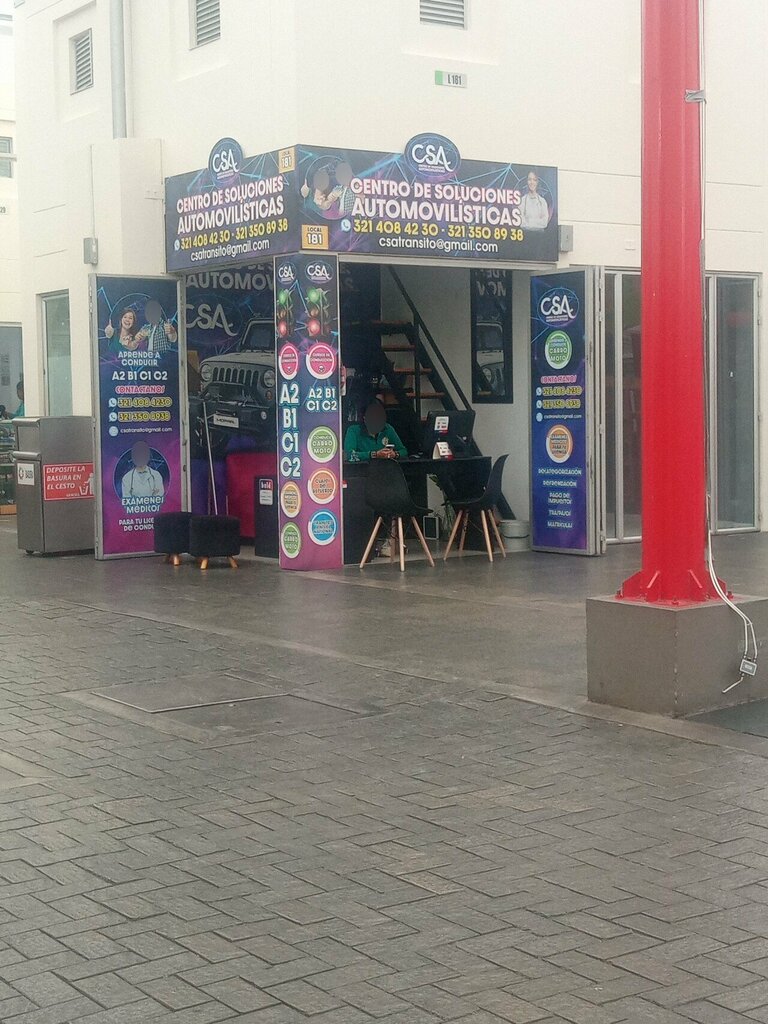 Sürücü kursları Csa Centro de Soluciones Automovilísticas, Bogota, foto