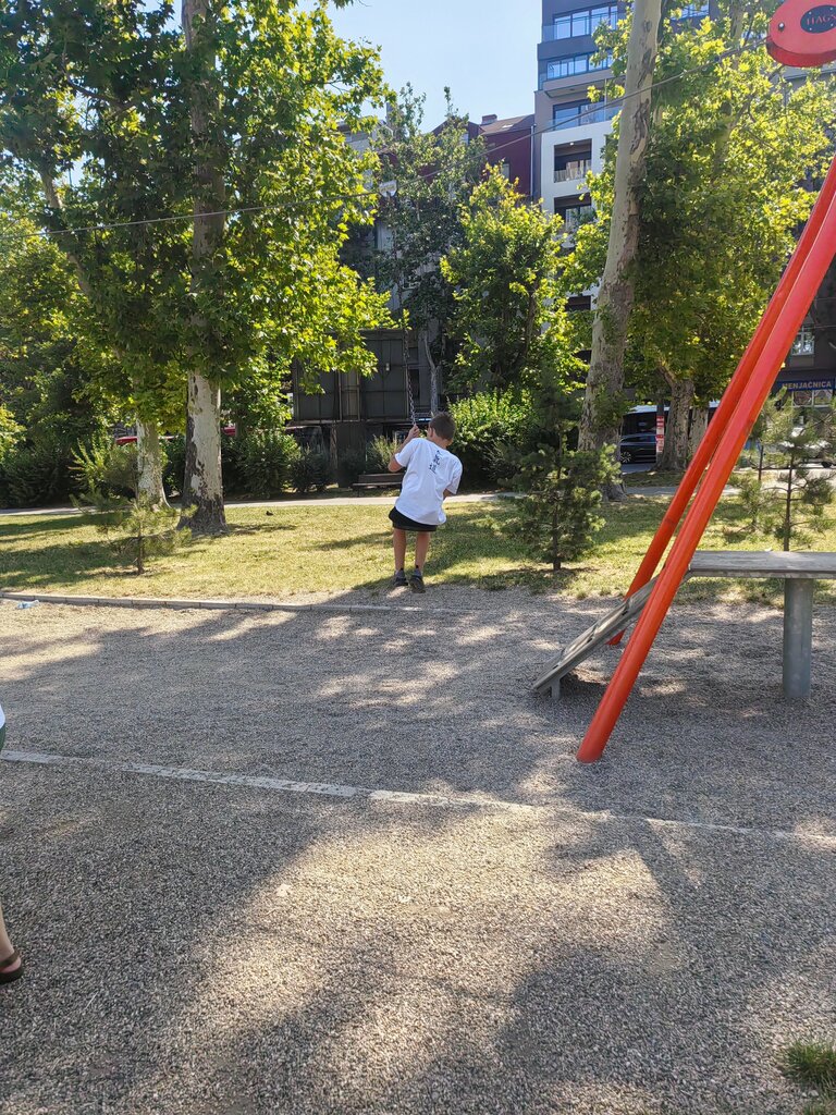Oyun alanı Playground, Belgrad, foto