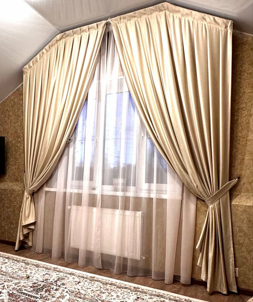 Perde ve korniş üreticileri Design-vo, Moskova ve Moskovskaya oblastı, foto