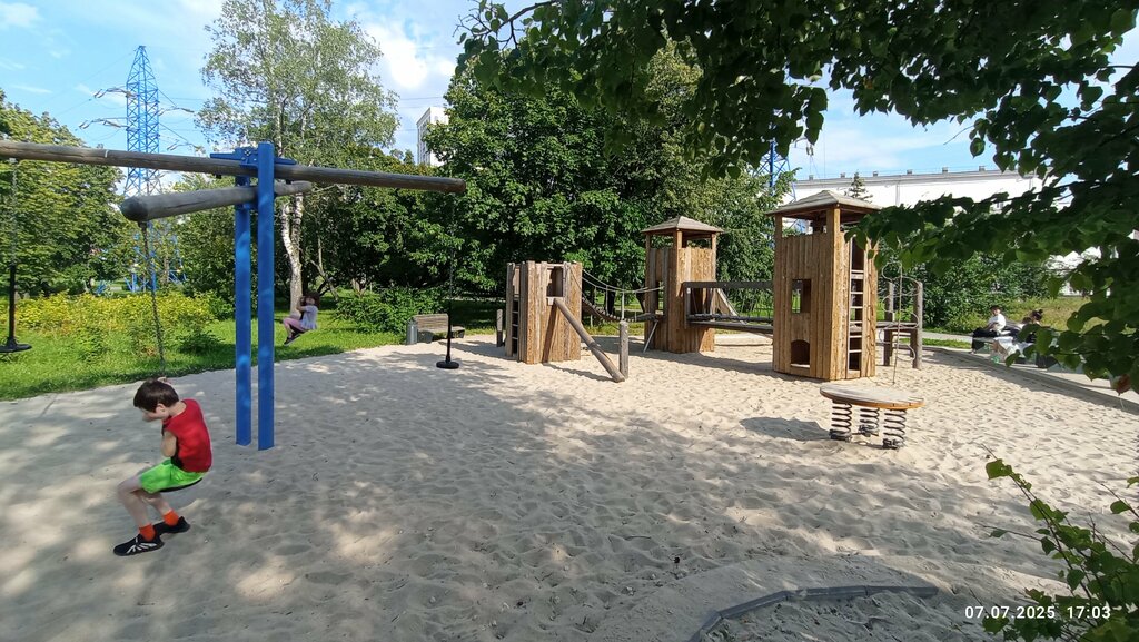 Oyun alanı Playground, Moskova, foto