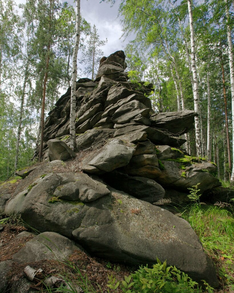 Dağ zirvesi Гора Липовая, Çeliabinskaya oblastı, foto