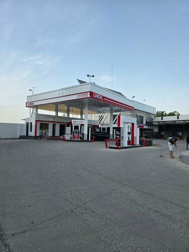 Benzin istasyonu Lukoil, Taşkent eyaleti, foto