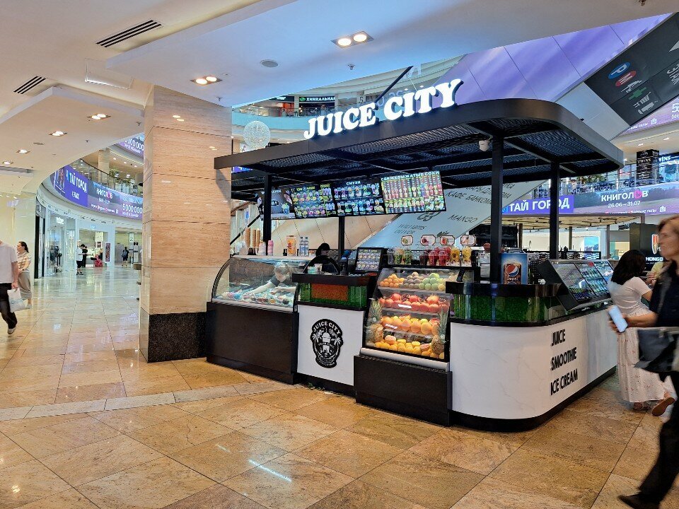 Vitamin bar Juice City, Moskova, foto