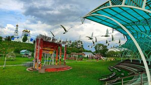 Яшьлек (Republic of Tatarstan, Mamadysh, skver Yashlek), meydan  Mamadış'tan