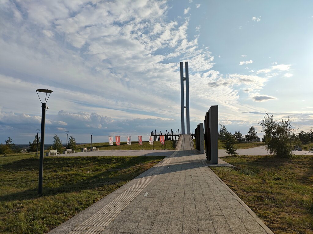 Anıt, heykel Осетровский плацдарм, Voronejskaya oblastı, foto