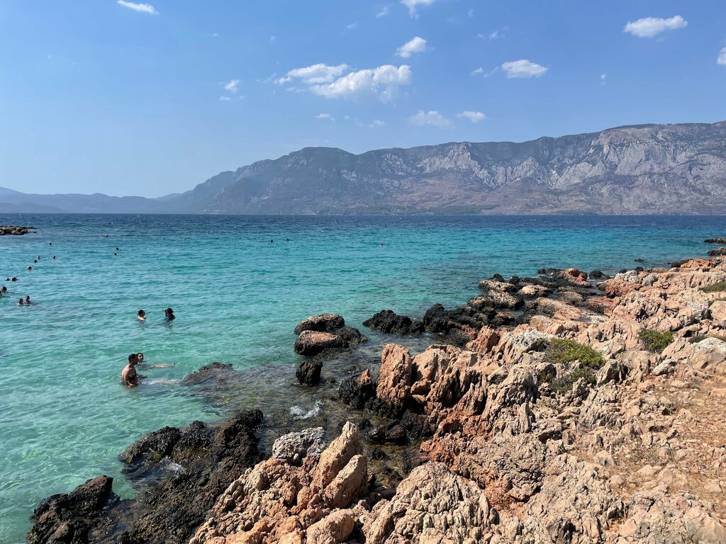 i̇skele Kleopatra Plajı İskele, Marmaris, foto