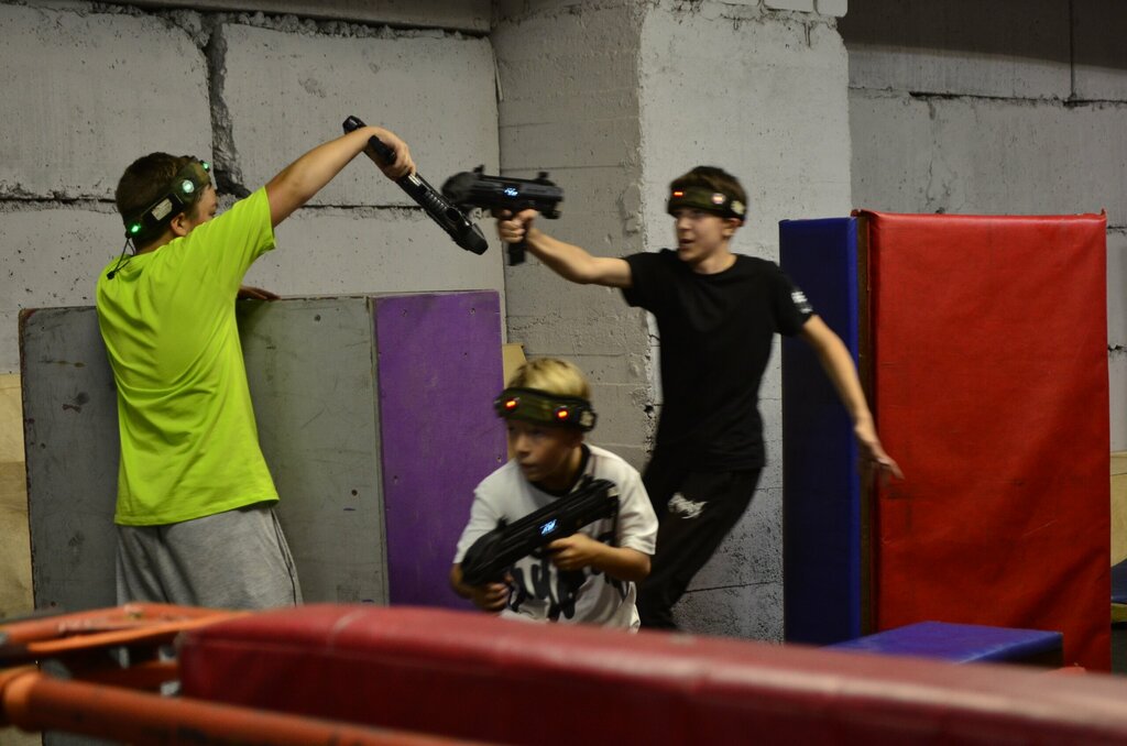 Lazer paintball Bounce, Nijni Novgorod, foto