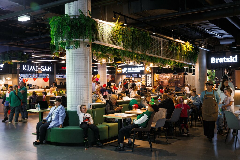 Yemek salonu, gastromarket Alleya vkusov, Saint‑Petersburg, foto