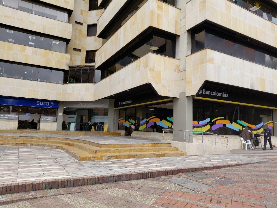 Banka Sucursal Bancolombia, Bogota, foto