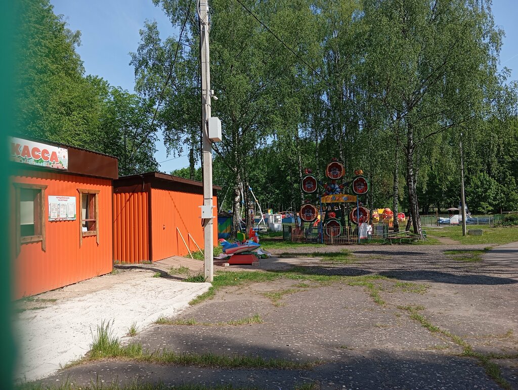 Atraksiyon Весёлый паровоз, Şuya, foto