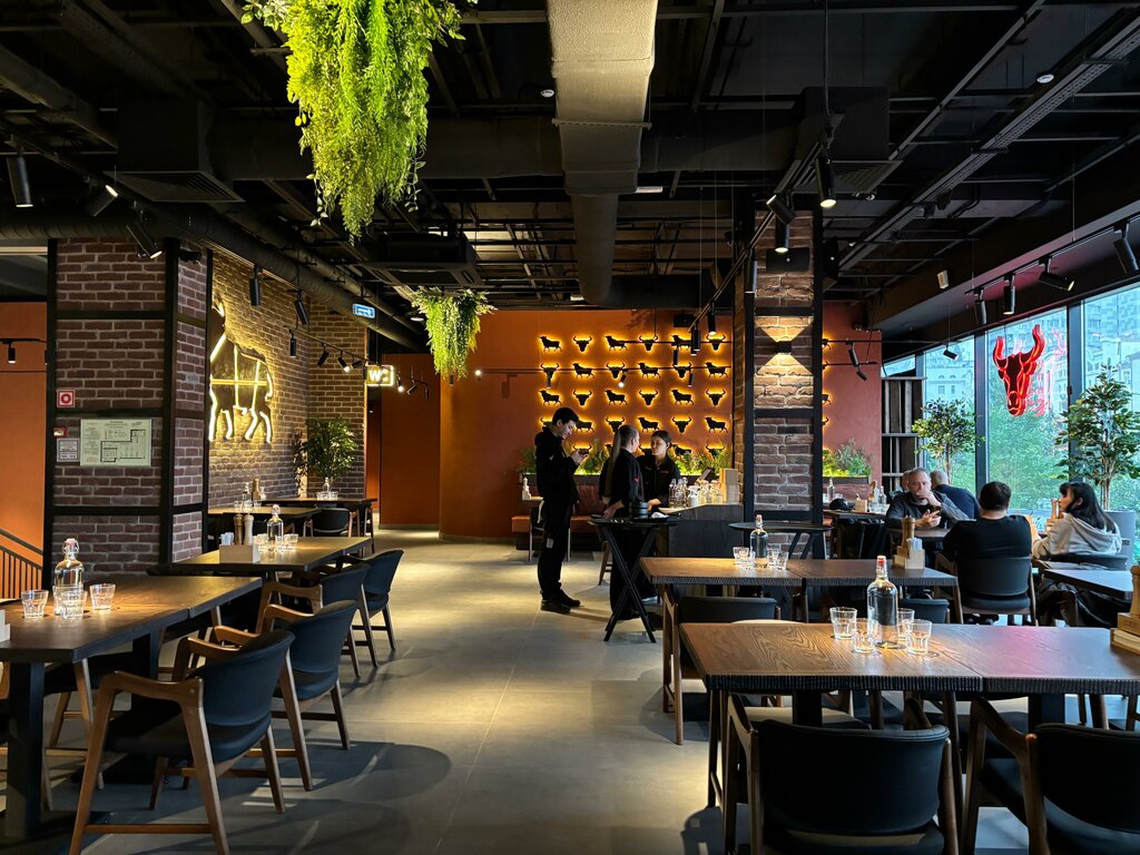 Restoran The Bull, Moskova, foto