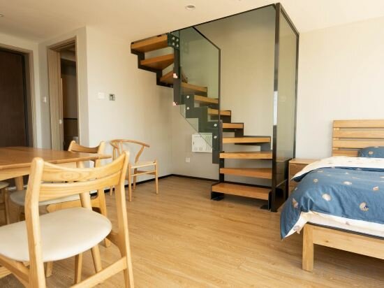 Daireler Yuetu Seaview Holiday Apartment, Cindao, foto