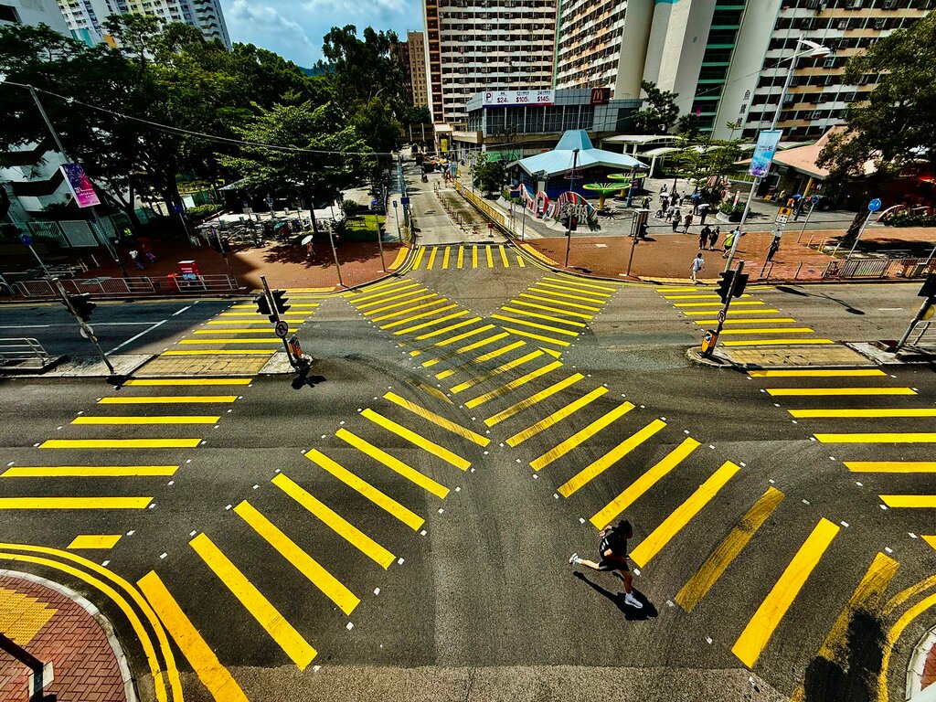 Metro istasyonu Sha Tin Wai MTR station, Hong Kong, foto