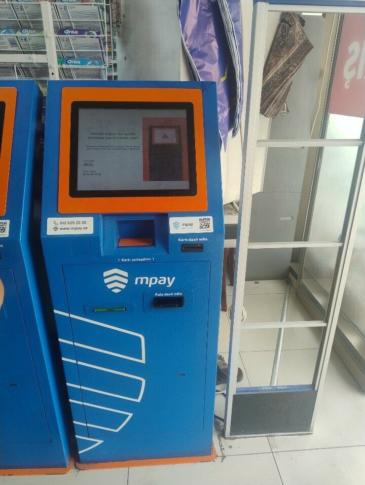 Ödeme terminali Mpay, Bakü, foto