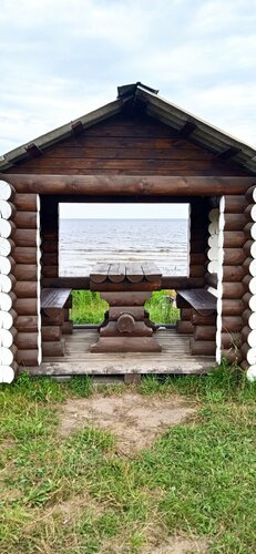 Müzeler ve sanat galerileri Вепсский этнопарк Kalarand, Karelya, foto