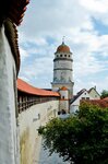 Nördlingen (Bavaria, Donau-Ries, Nördlingen), tren istasyonu  Nordlingen'dan