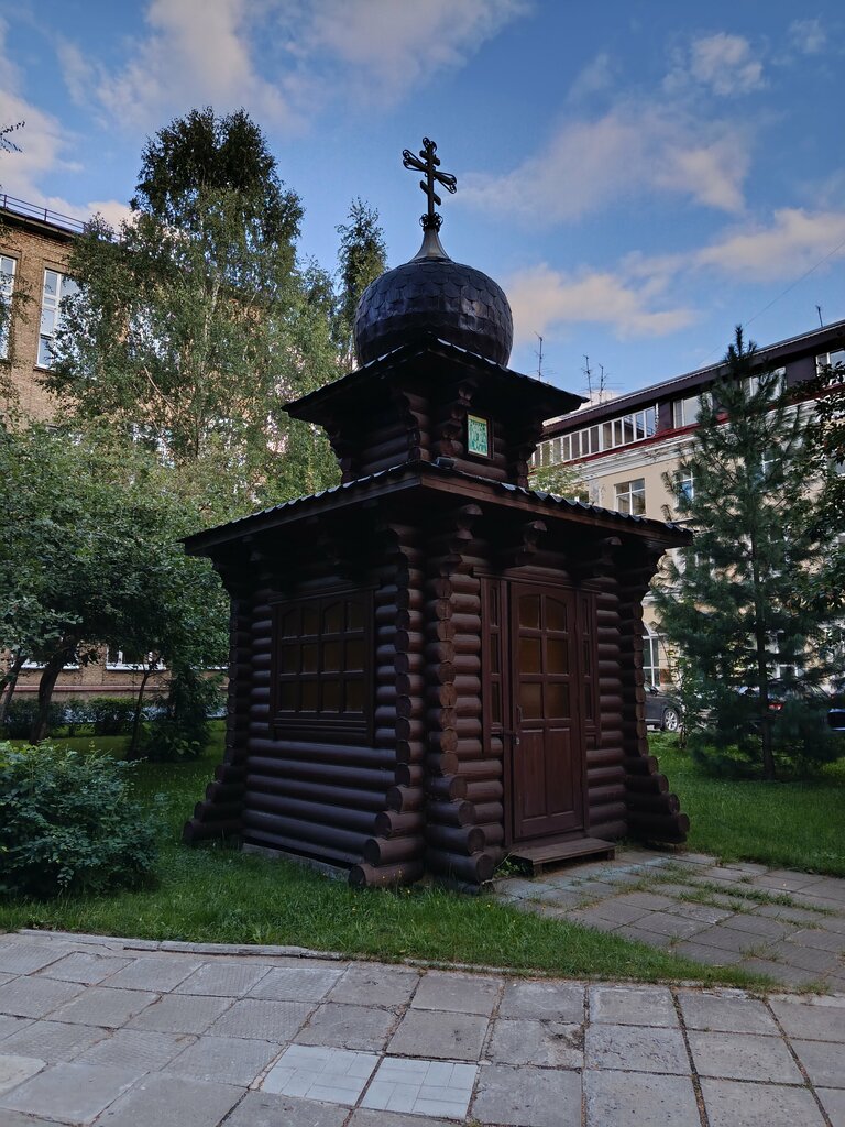 Şapel, haç anıtı Часовня Происхождения Честных Древ Животворящего Креста, Syktivkar, foto