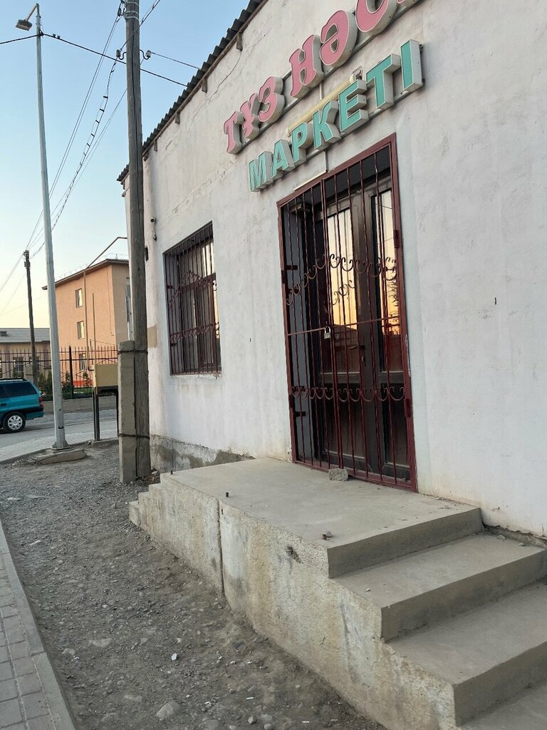 Market Tuz nasip, Türkistan, foto