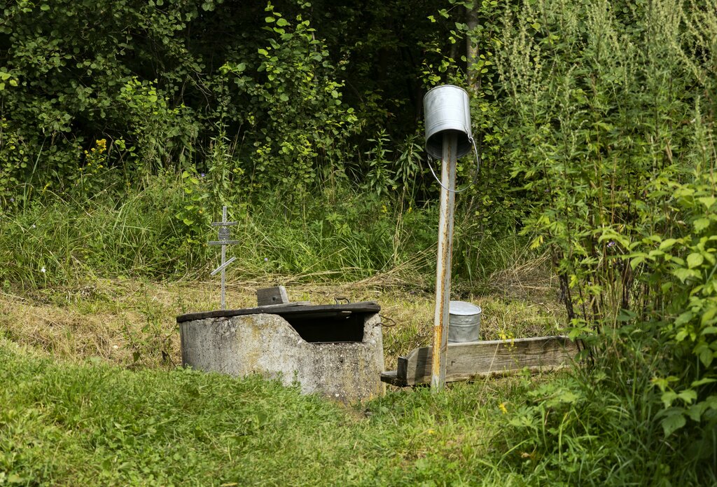 Pınar, çay Ключ Светлояр Святого Марка, Vladimirskaya oblastı, foto