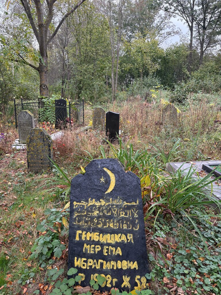 Mezarlıklar Смиловичское татарское кладбище, Minskaya oblastı, foto