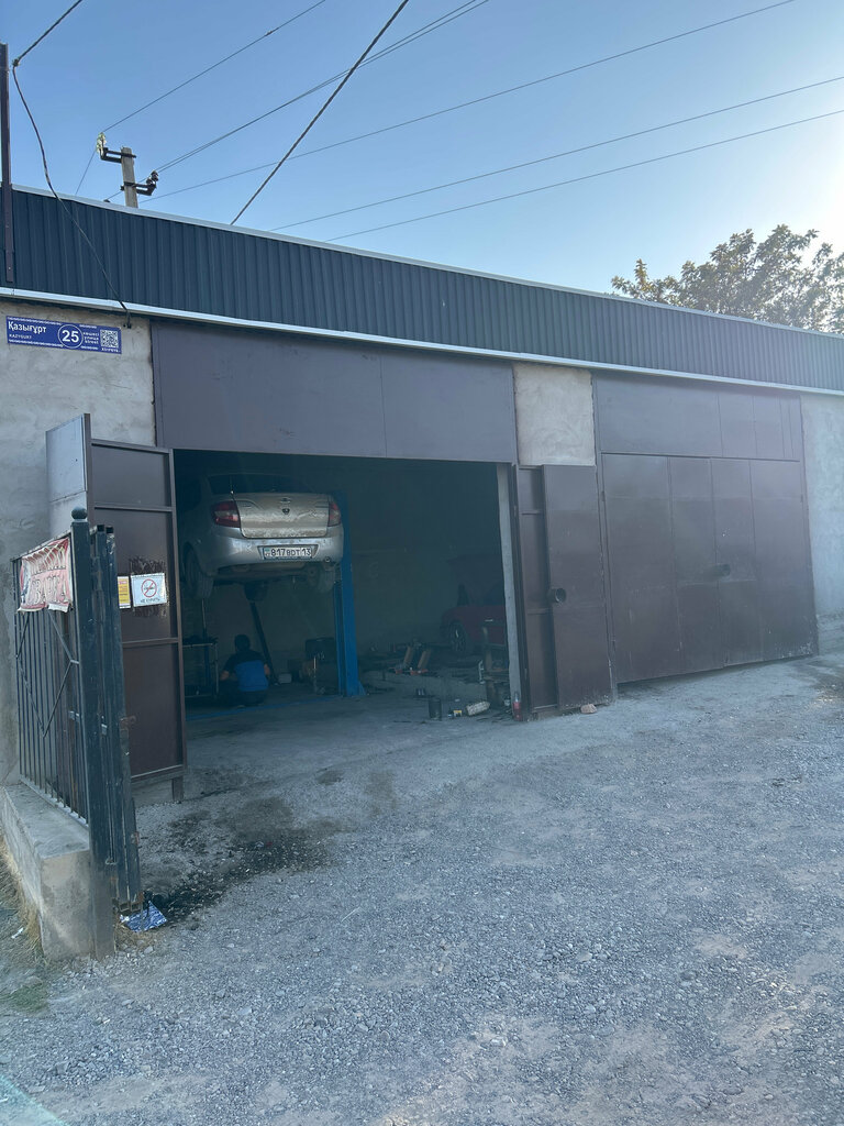 Otomobil servisi Asan-Ysen, Türkistan eyaleti, foto