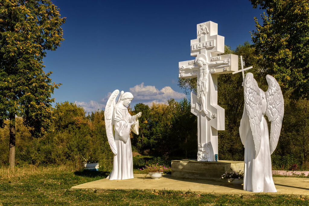 Ortodoks kiliseleri Tserkov Nikolaya Chudotvortsa V Zapadnom mikrorayone V Kuznetske, Kuznetsk, foto