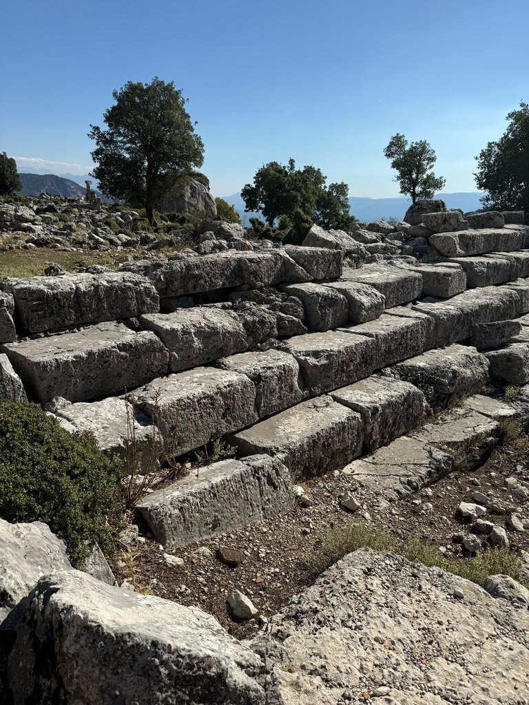 Turistik yerler Kapıkaya Antik Kenti, Isparta, foto