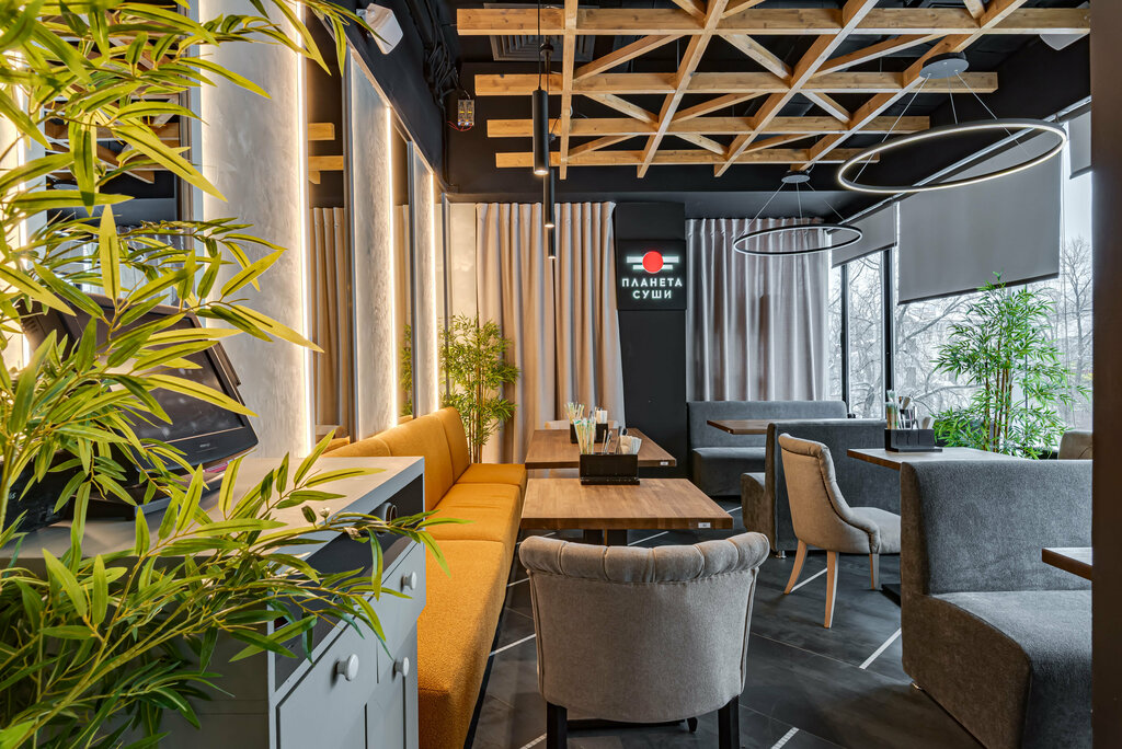 Restoran Planeta Sushi, Moskova, foto