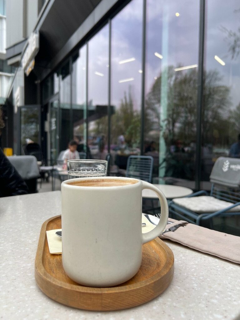 Kahve dükkanları Vanilla, Almatı, foto