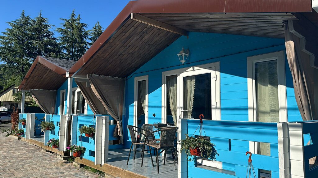 Resort oteller, tesisler Eco cabins recreation center in Loo, Soçi, foto