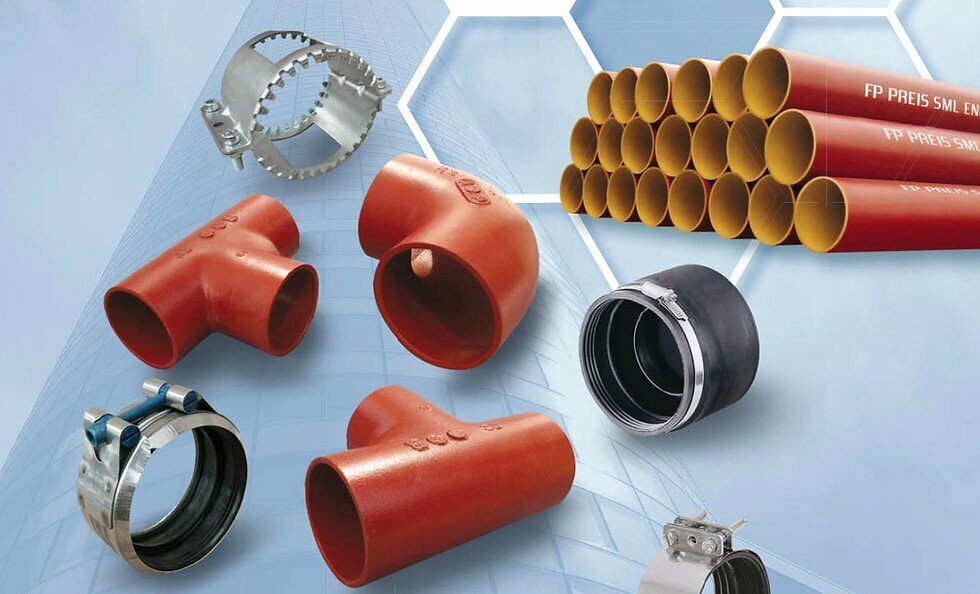 Boru tesisatı ve aksesuarları Stroykomsnab, Moskova, foto