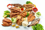 Fish Fried (Zeın Shashkın kóshesi No:5В), kafe  Almatı'dan